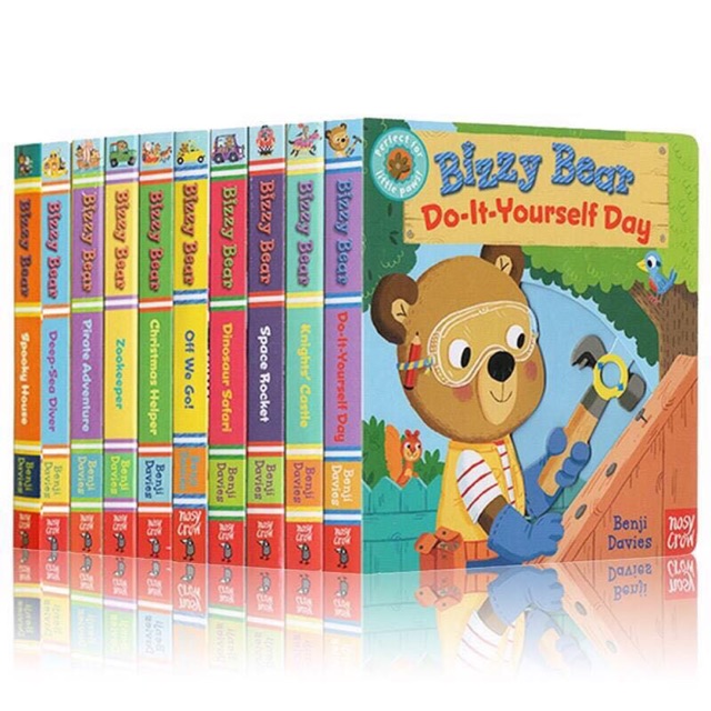 🐻Bizzy Bear Book Set | Shopee Thailand