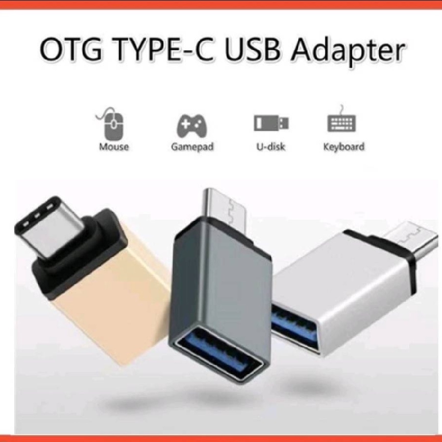 OTG Type-C USB Adapter หัวแปลง USB3.1 Type C ตัวผู้ เป็น USB3.0 ตัวเมีย / Type C to USB 3.0 OTG ...