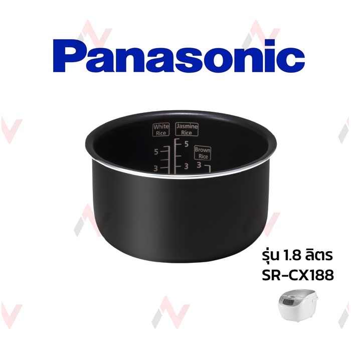 Panasonic หม้อใน ขนาด 1.8 ลิตร รุ่น SR-CX188 | Shopee Thailand