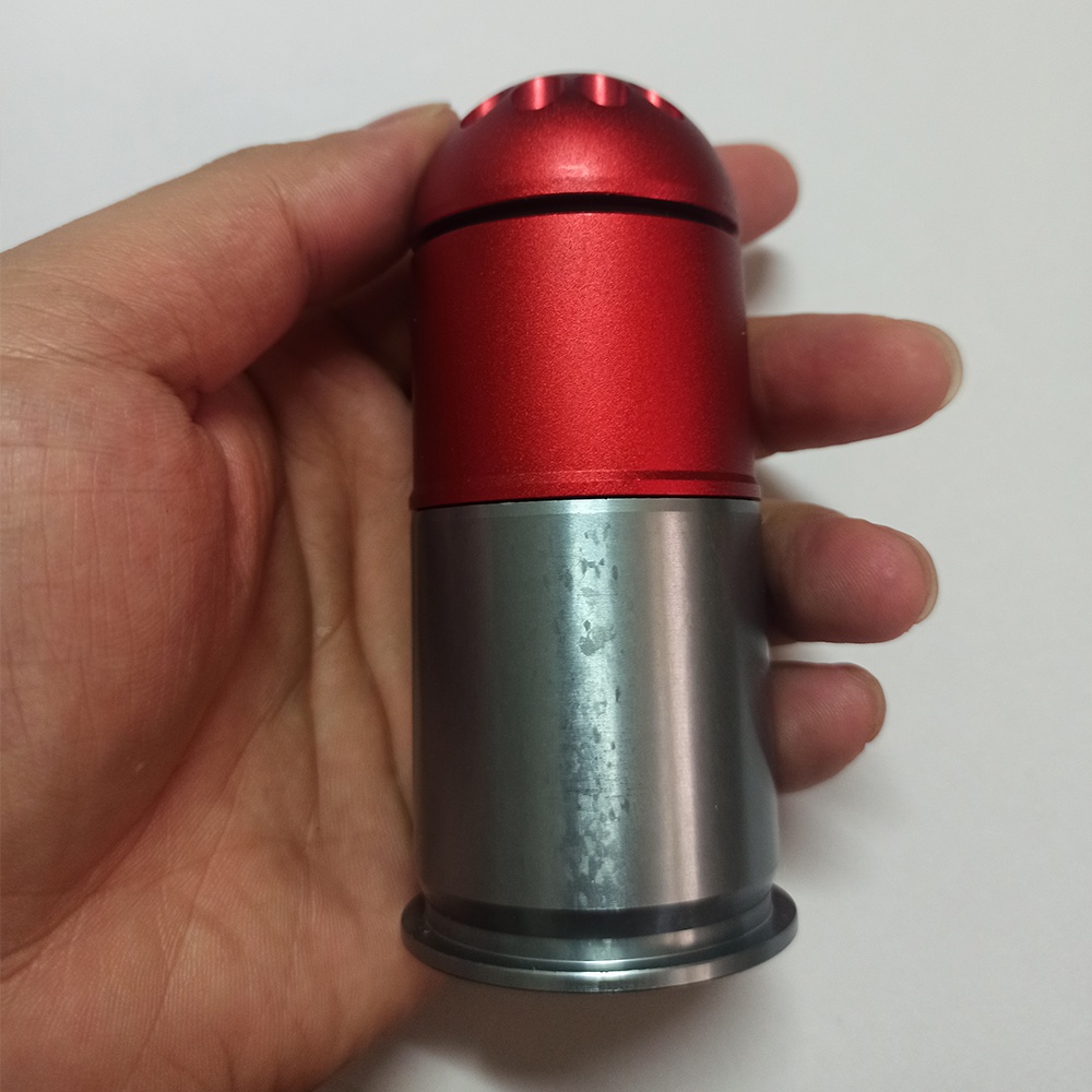 Full CNC อลูมิเนียมก ่ อสร ้ าง HEDP ของเล ่ น Grenade ตลับหมึก Shell ...