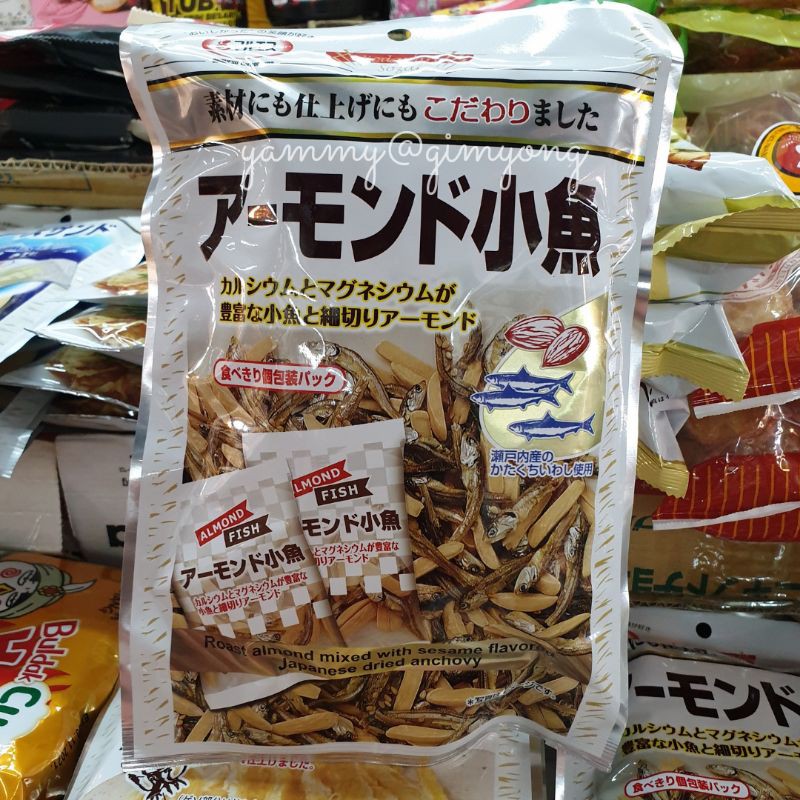 Maruesu Almond Kozakana Fish - มารุอิสุ อัลมอนด์ผสมปลากรอบปรุงรส ...