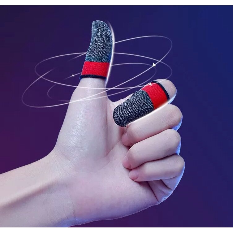 ถุงนิ้ว แบบยาว (1คู่) Flydigi สำหรับเล่นเกม พับจี ROV อาโอวี Pubg ฟีฟาย free fire | Shopee Thailand