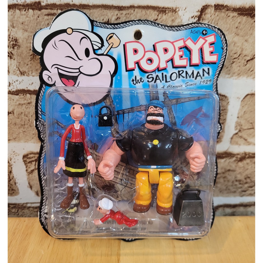 Mezco Popeye the Sailor Man Set Olive&Bluto | Shopee Thailand