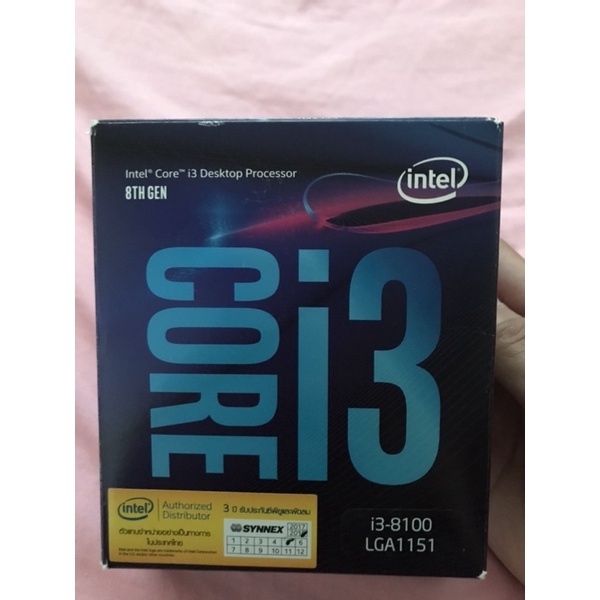 (มือสอง)Intel Core i3-8100 Processor 6M Cache, 3.60 GHz | Shopee Thailand