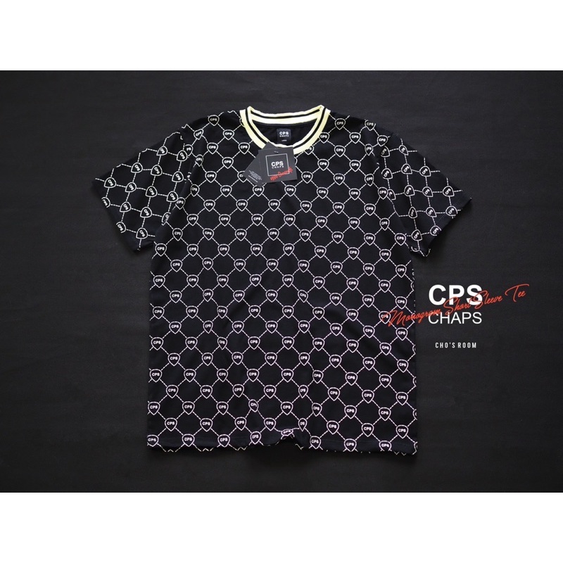 พร้อมส่ง ♥️ เสื้อยืดซีพีเอส Cps งานพิมพ์ ดีเทลคอ ผ้าคอตตอล 100 เสื้อนำ