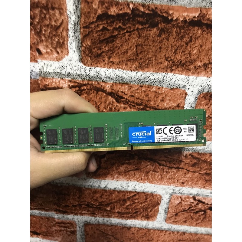 ram 8g ddr4 bus 2400 crucial by micron | Shopee Thailand