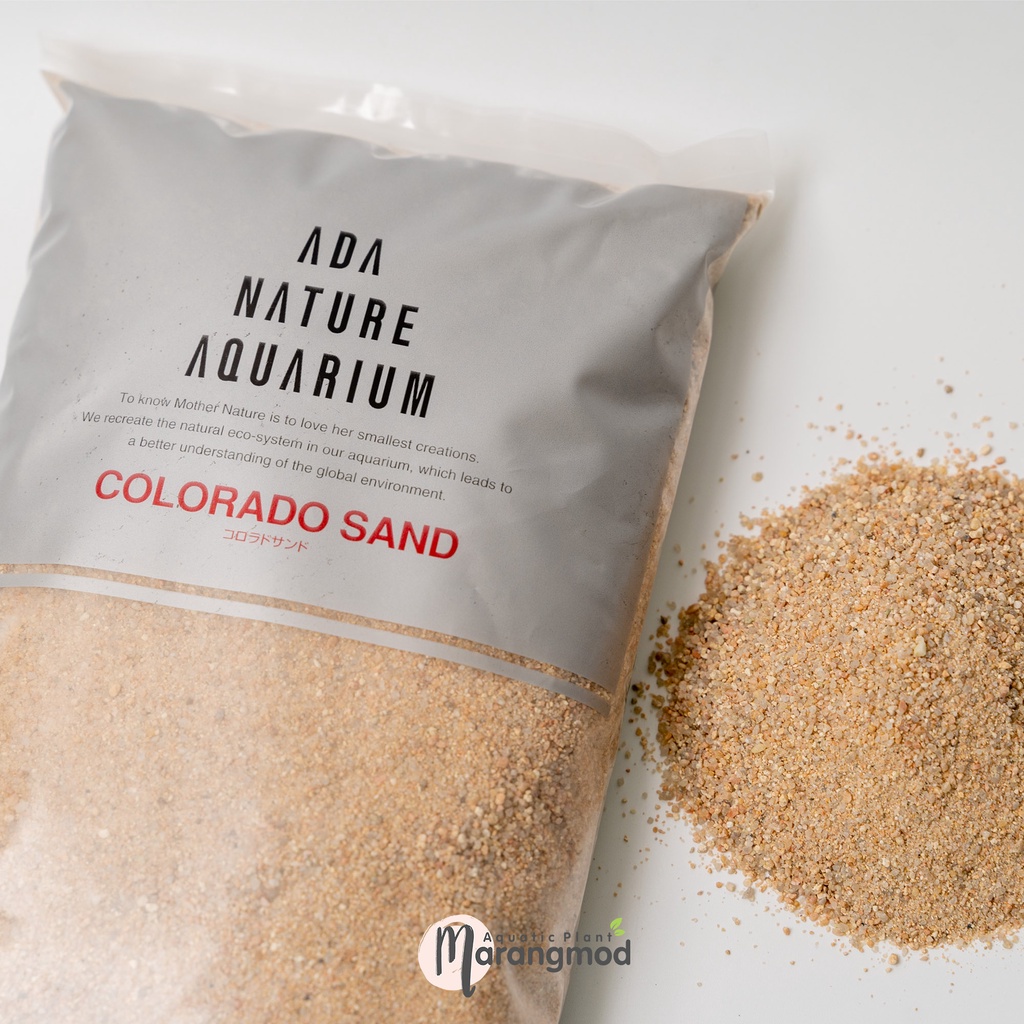 ADA Colorado Sand ทรายธรรมชาติ สีส้มอมแดง สำหรับตกแต่งตู้พรรณไม้น้ำ ...