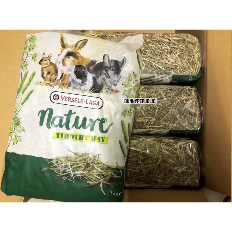 Versele Laga Nature Timothy Hay 1 Kg.หญ้าทิโมธีเกรดพรีเมี่ยม เหมาะ ...