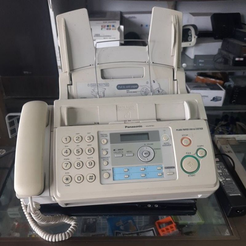 โทรสาร Panasonic รุ่น kx fp701(มือสอง) | Shopee Thailand