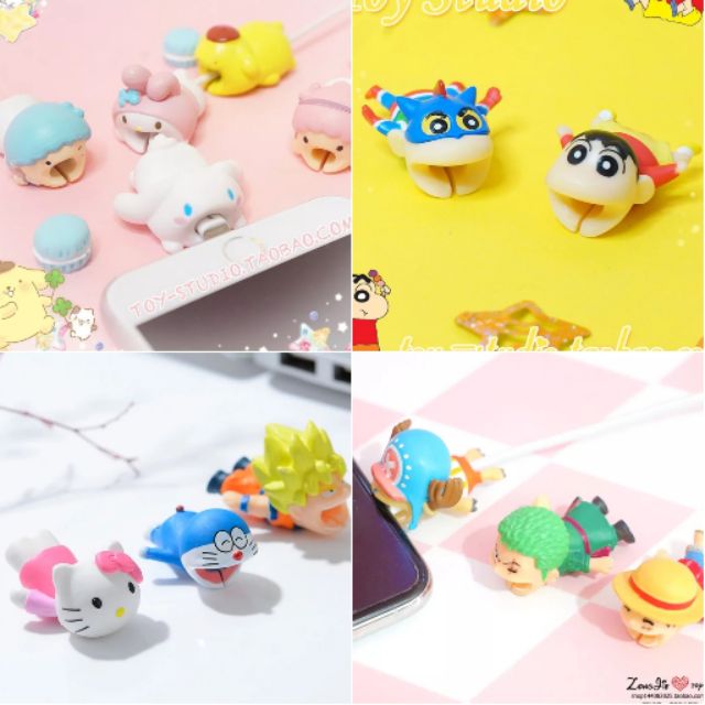 Supercase🧸 Cable bite วัสดุโมเดล รวมลายหายาก ตัวถนอมสายชาร์จ ตัวงับสาย Figure Model | Shopee ...