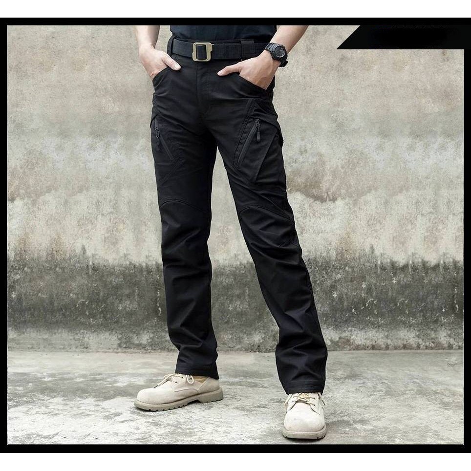 【COD】IX9 กางเกงคาร์โก้ผู้ชาย ผ้าริปสตอปกันน้ำ มีช่องกระเป๋/กางเกงยุทธวิธีผู้ชาย | Shopee Thailand