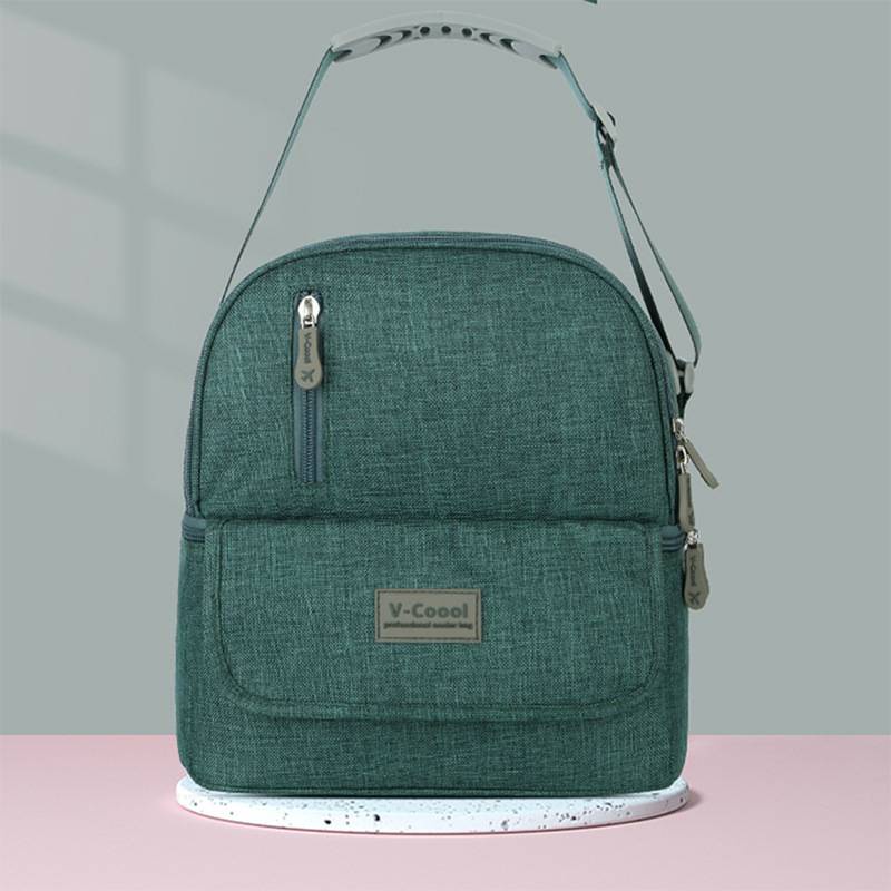 M006 กระเป๋าสัมภาระคุณแม่ V-coool เก็บความเย็น กระเป๋า เก็บนมแม่ ใส่ขวดนม เก็บอุณภูมิได้ ...