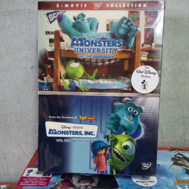 DVD 2 Part 2 Disc Boxset : Monsters Inc (2001) / Monsters University ...