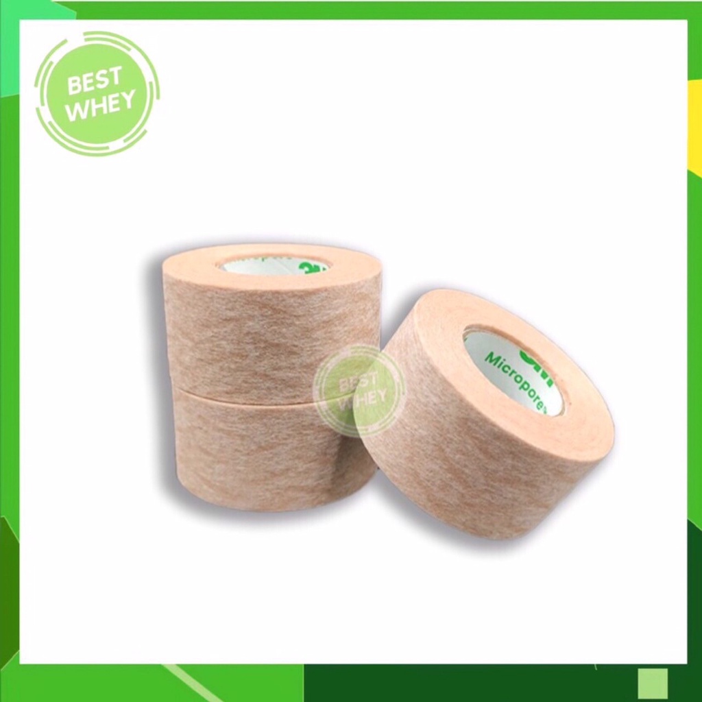 (1ชิ้น)3M Micropore เทปติดแผล สีเนื้อ 1 นิ้ว 10 หลา 5045 | Shopee Thailand