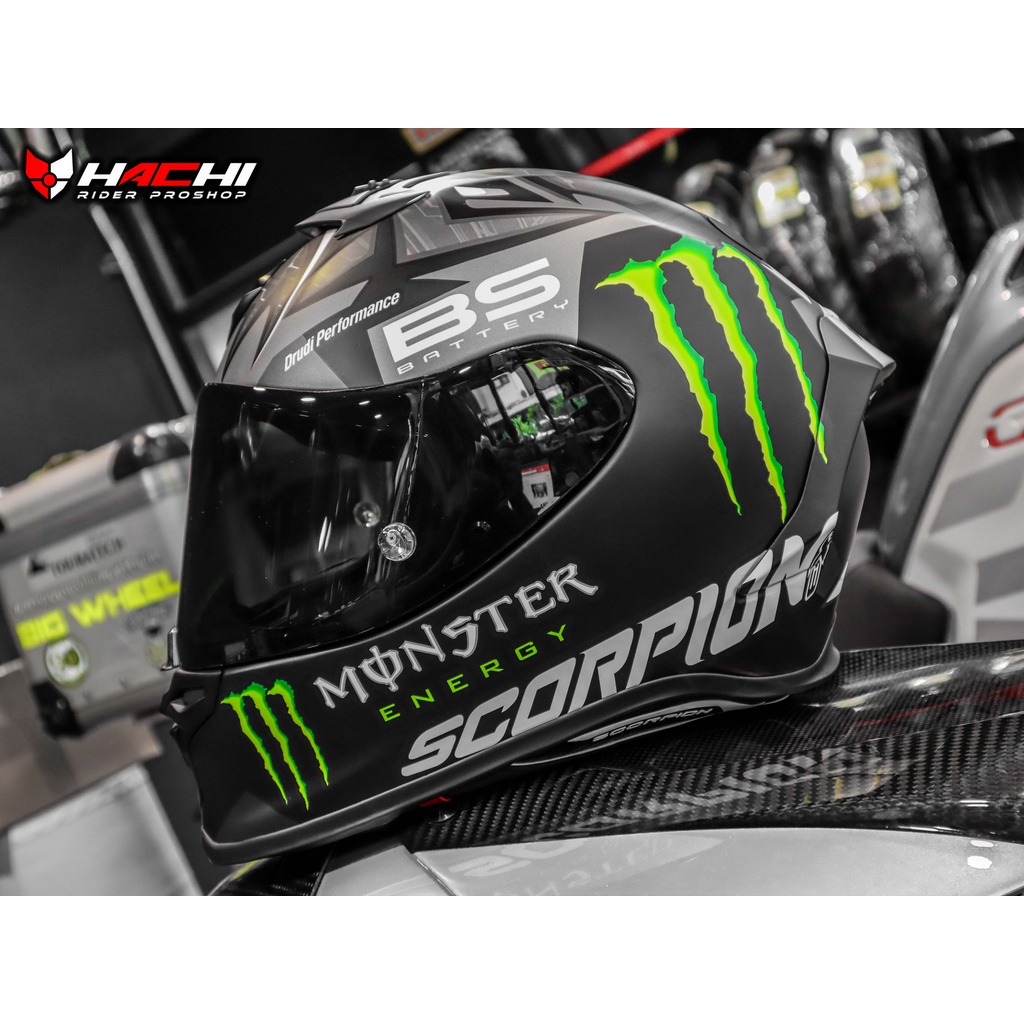 SCORPION EXO R1 AIR - Fabio Quartararo Monster Silver | Shopee Thailand