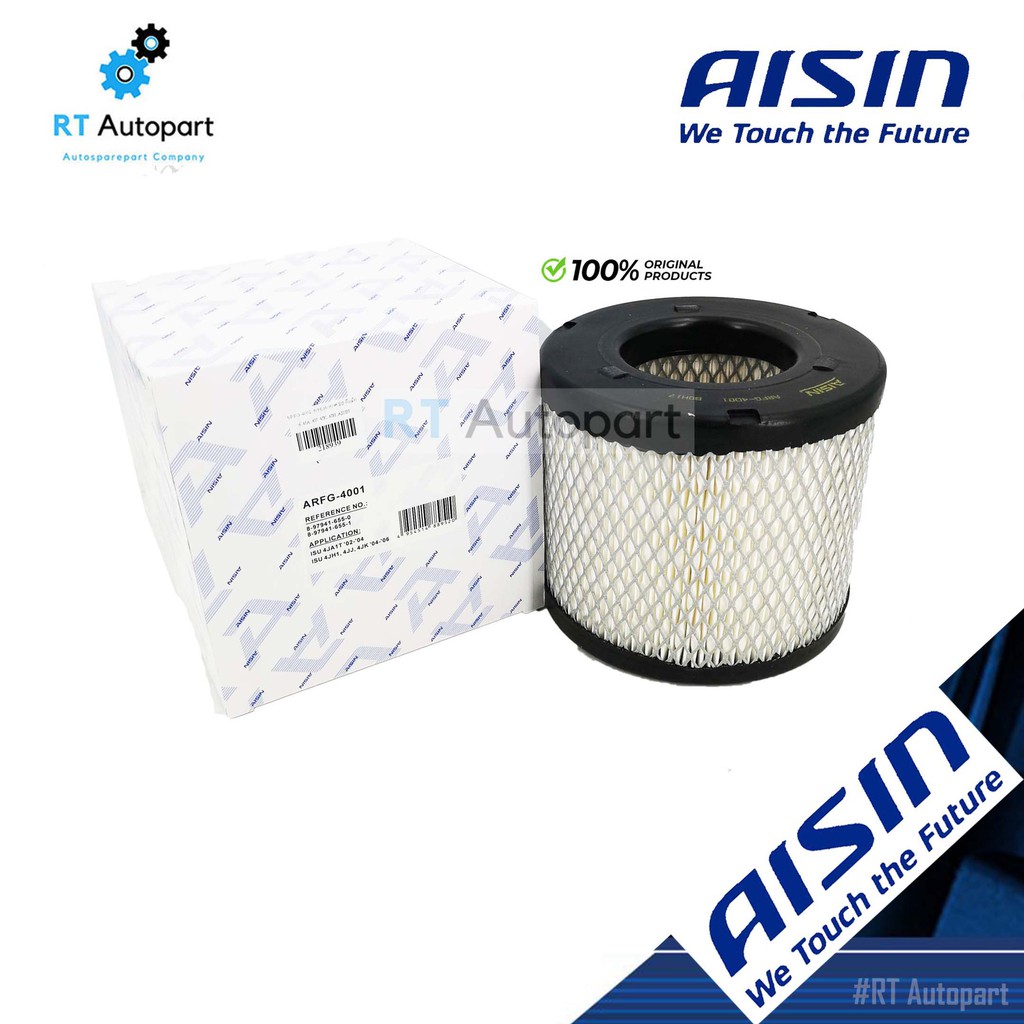 Aisin กรองอากาศ Isuzu Dmax ปี03-12 4JJ 4JK 4JH TFR 3.0 / กรองอากาศ ดี ...