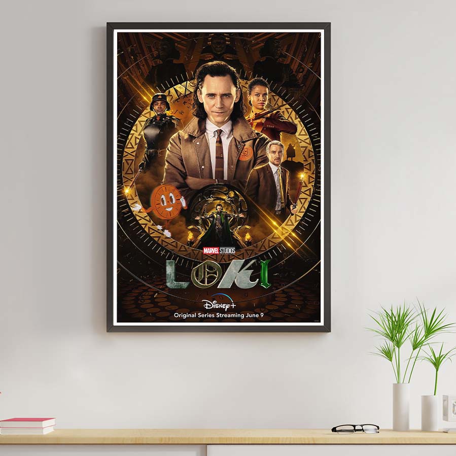 Loki Poster / TV Mini Series 2021 Marvel studios โปสเตอร์ขนาด 33x48 cm ...