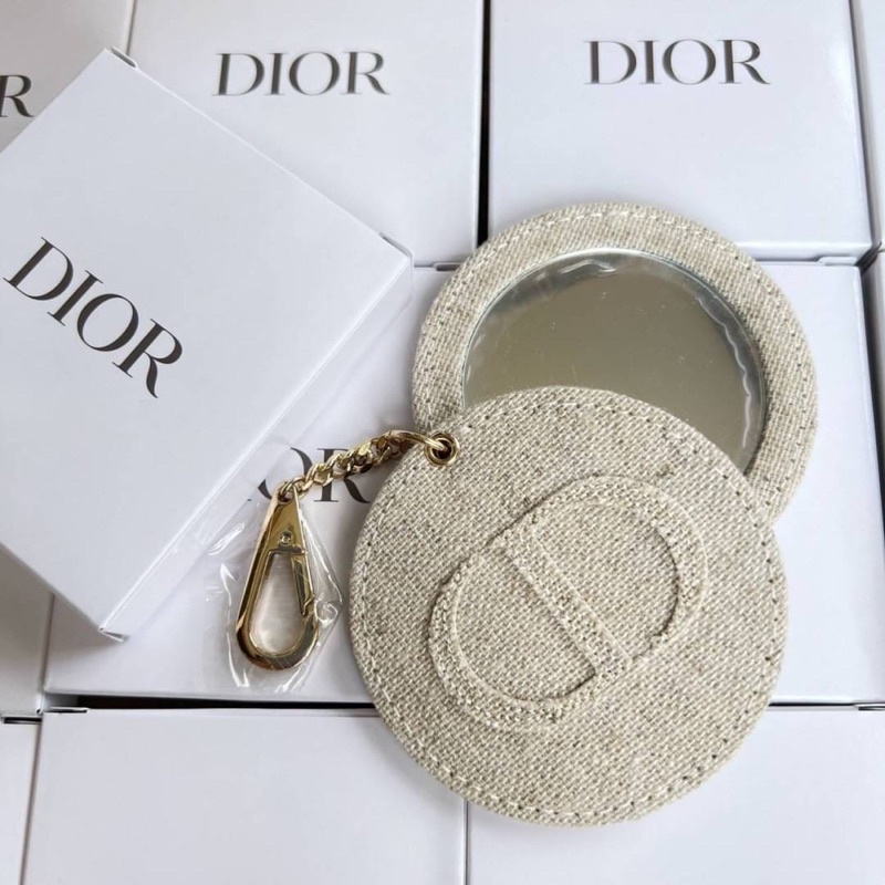 Dior Keychain & Compact Mirror พวงกุญเแจกระจก | Shopee Thailand