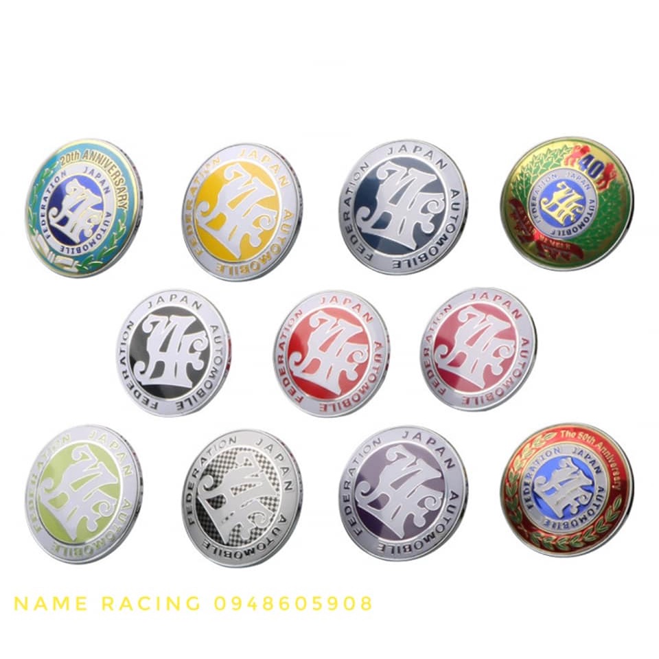 JAF โลโก้JAF โลโก้แปะหน้ารถญี่ปุ่น เพลทJAF เพลทโลโก้JAF logo jaf โลโก้ ...