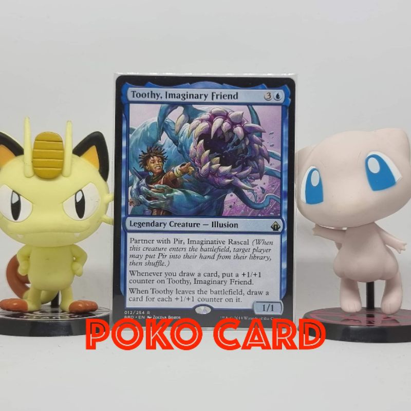 Toothy, Imaginary Friend การ์ด Magic The Gathering ของแท้ จากชุด ...