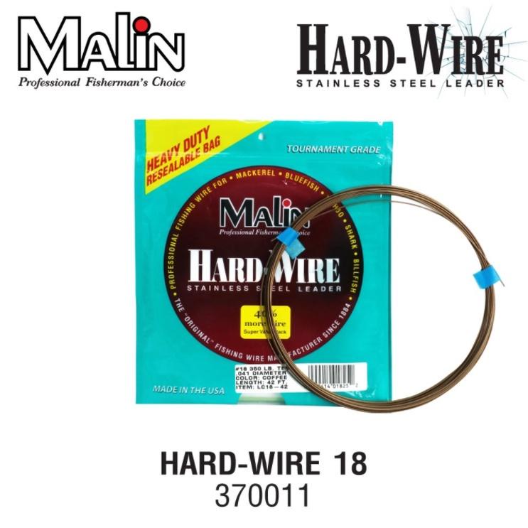 อุปกรณ์ตกปลา แท้จาก Malin ลวด ลวดแข็ง สลิงลวด ลวดแข็ง รุ่น HARD-WIRE ...