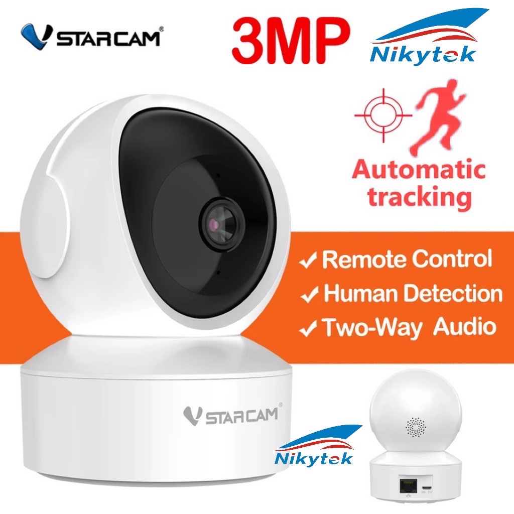 Vstarcam 1296P 3MP โดมกล้อง IP Mini CS49/C991 Wireless Wifi Security กล้อง Cam IR Night การเฝ้า ...