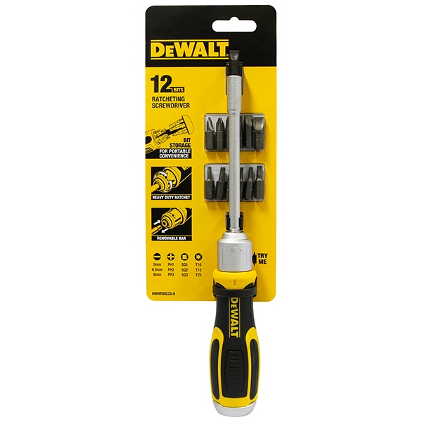 ชุดไขควงเปลี่ยนหัว 12 ดอก รุ่น DWHT69233-0 DEWALT | Shopee Thailand