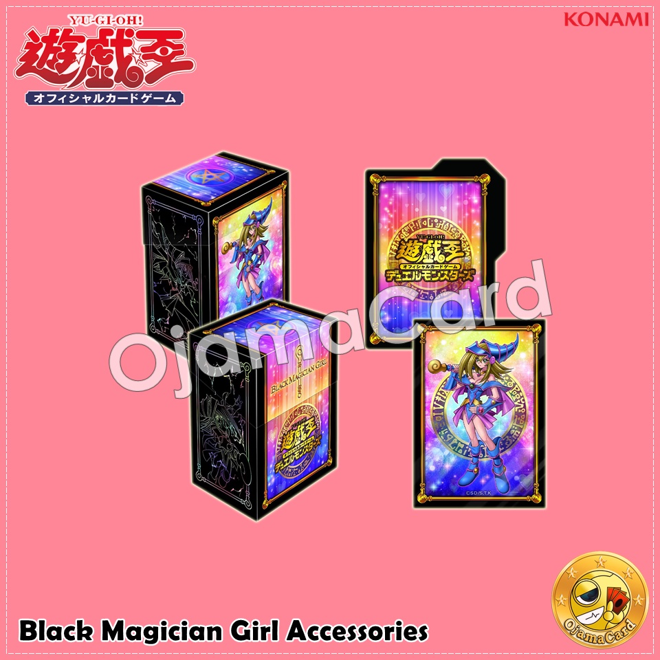 Yu-Gi-Oh! Black Magician Girl Accessories「Card Case + Card Sleeves ...