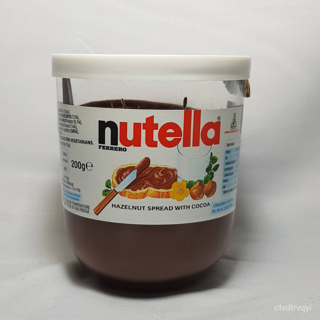 Nutella Hazelnut Spread with Cocoa 200g Made in Italy นูเทลล่า เฮเซลนัท ...
