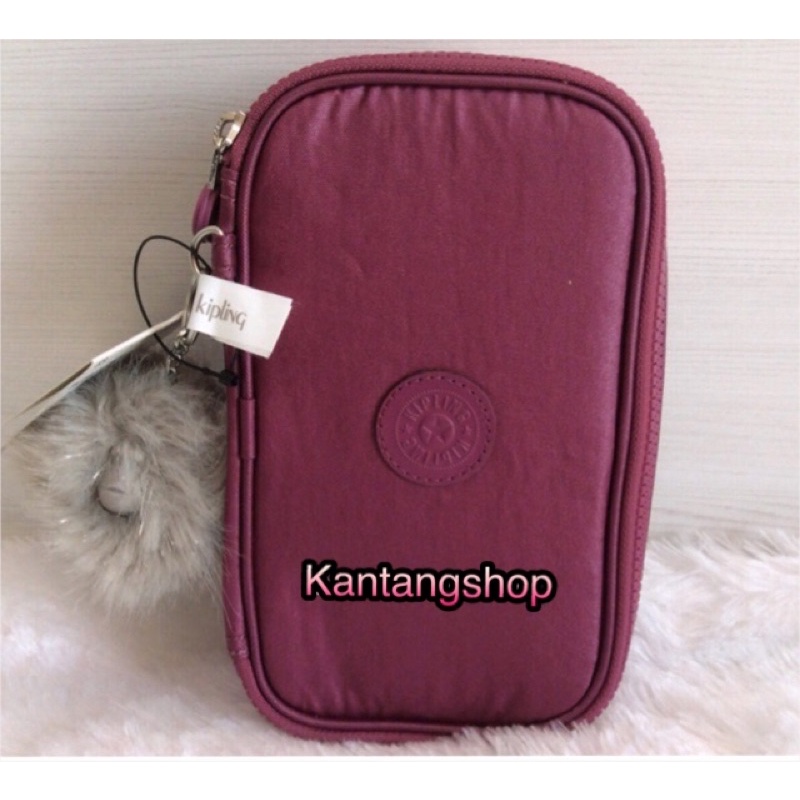 Kipling 50 Pens @ Fig Purple Metallic (USA) ของแท้ | Shopee Thailand