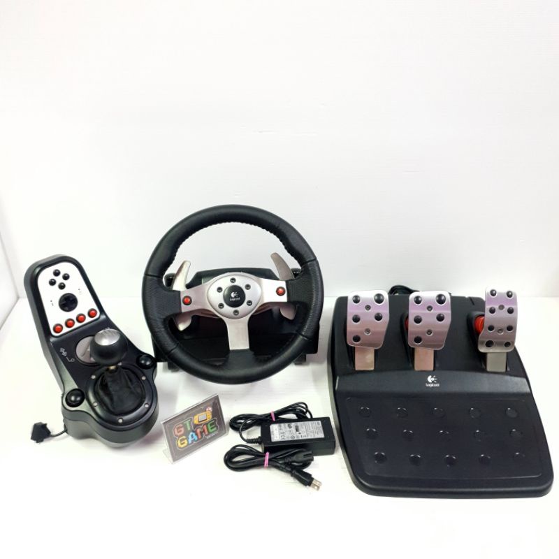 Logitech G25 Racing Wheel 95%🕹 Ps2,Ps3,Pc พวงมาลัย Logitech G25 ...