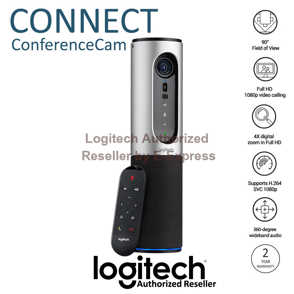 Logitech ConferenceCam Connect ของแท้ ประกันศูนย์ 2ปี | Shopee Thailand