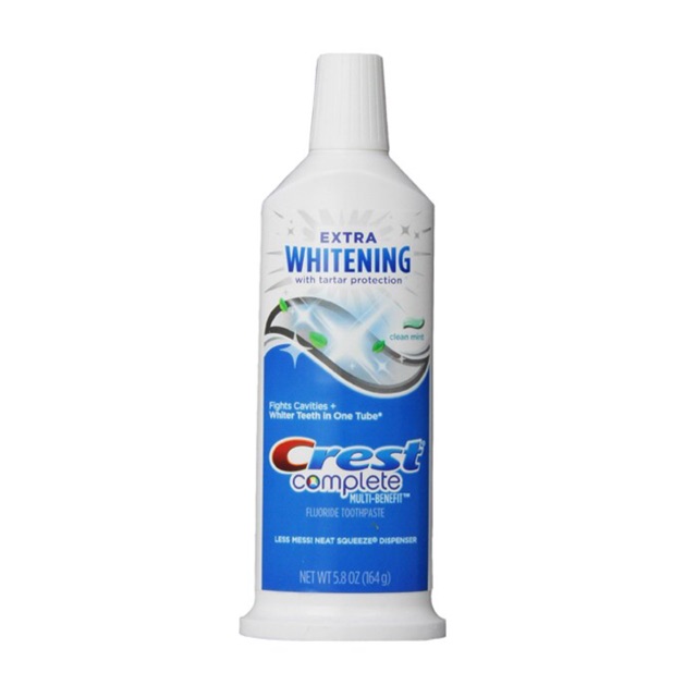 ยาสีฟันยอดนิยมจากอเมริกา Crest Complete Extra Whitening Toothpaste 164g ...