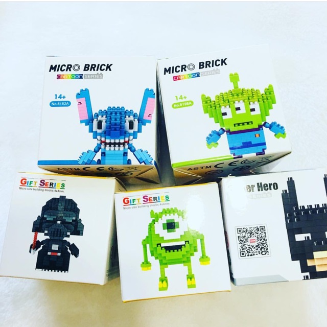 Micro brick กรีนแมน | Shopee Thailand