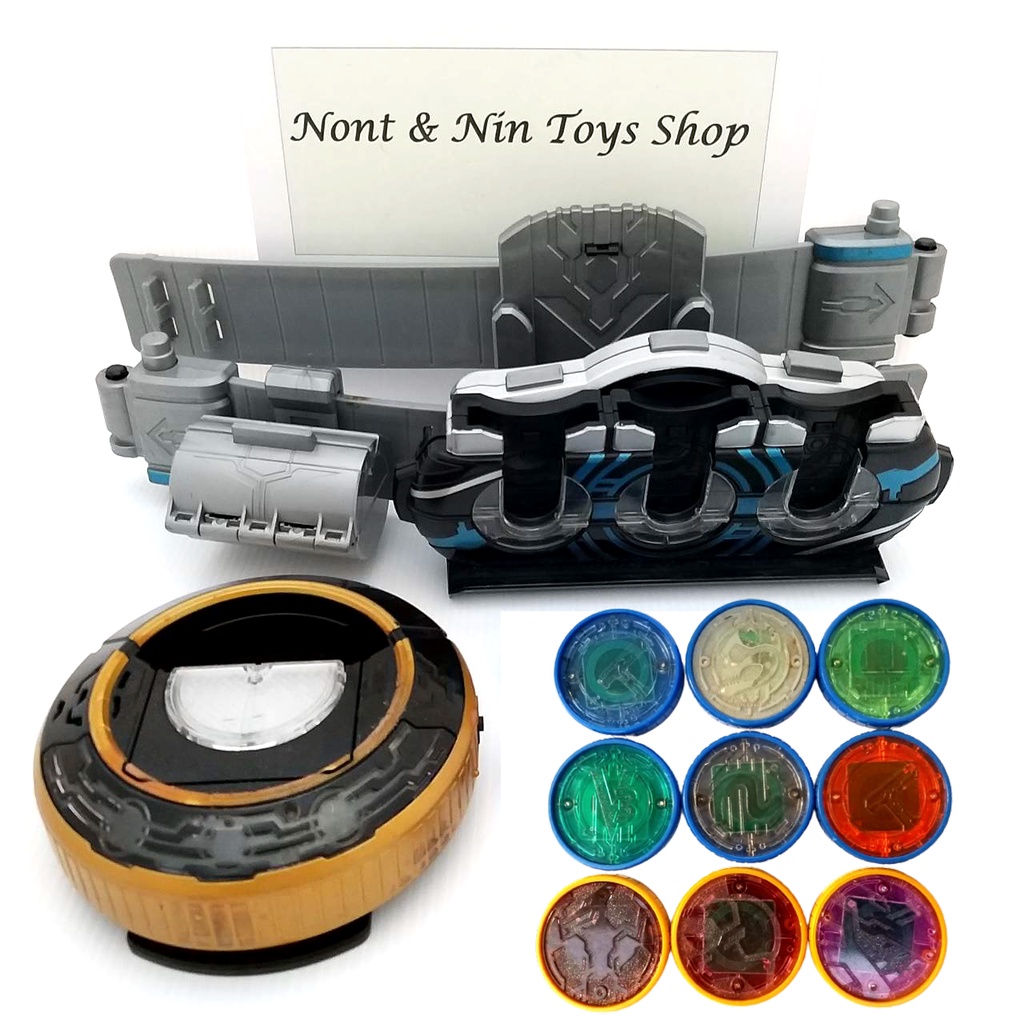 Kamen Rider OOO DX OOO Driver .. ชุดเข็มขัด คาเมนไรเดอร์ โอส แถม ชุดเหรียญ 1 คอมโบ (3 เหรียญ ...