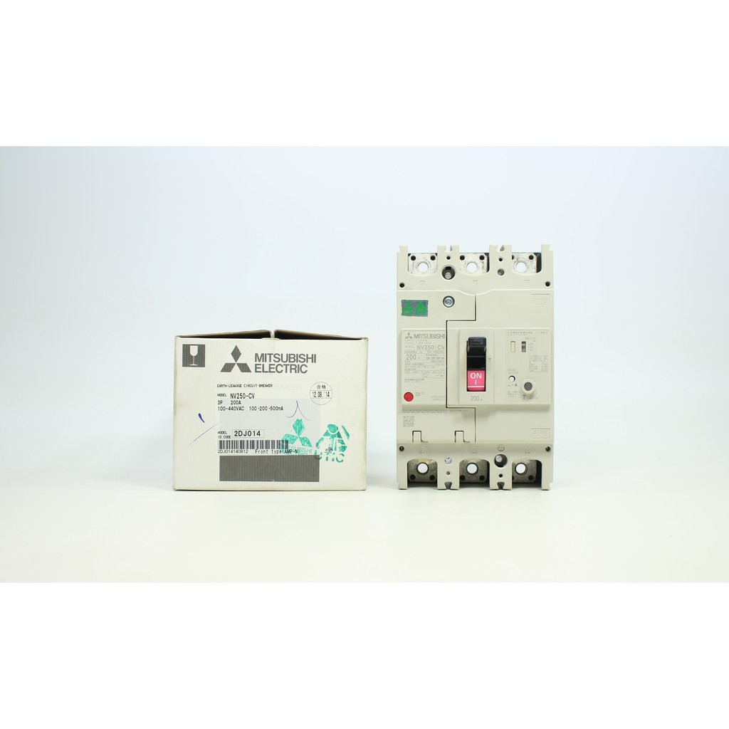 NV250-CV 3P 200A 100.200.500mA MITSUBISHI ELCB | Shopee Thailand