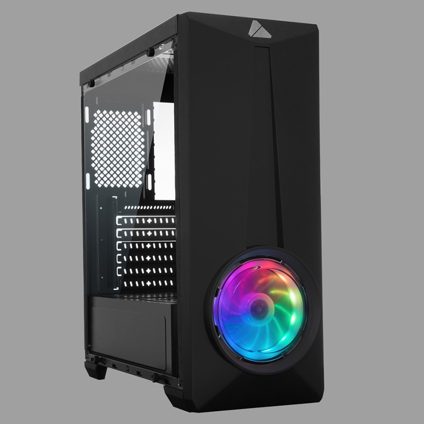 AZZA Mid Tower Gaming Computer Case ARC 241 – Black | Shopee Thailand