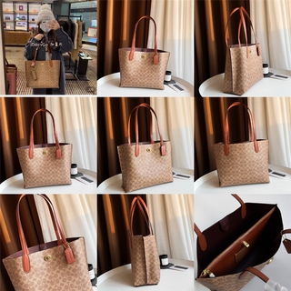 us นำเข้า⭐️ Coach C0693 C0691 C0690 C0689 Willow Tote กระเป๋าช้อปปิ้ง ...