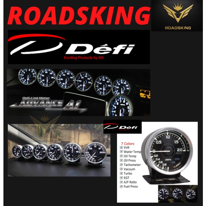 Defi A1 60 MM RGB COLOUR Meter Gauge Advance Gauge Defi Meter รวม ... Defi A1 60 MM RGB COLOUR Meter Gauge Advance Gauge Defi Meter รวม ...