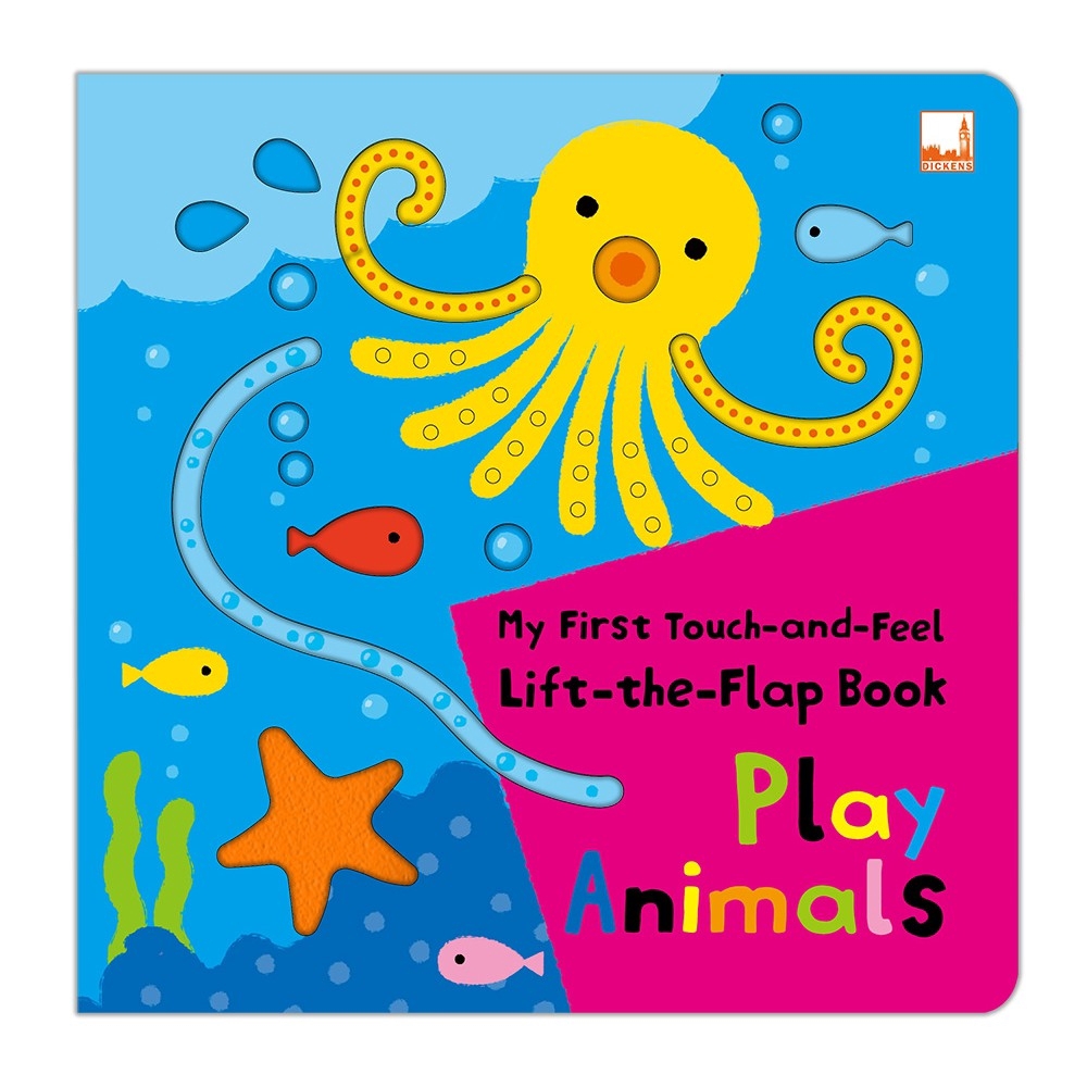 My First Touch-and-Feel, Lift-the-Flap Book - Play Animals หนังสือเด็ก ...
