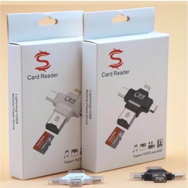 แท้%IDragon Card Reader idrive 3in1 | Shopee Thailand