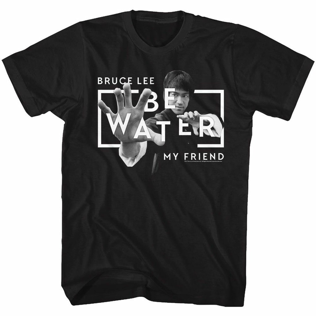 [COD]เสื้อยืด ลาย Bruce Lee Be Water สีดํา สําหรับผู้ใหญ่S-5XL | Shopee ...