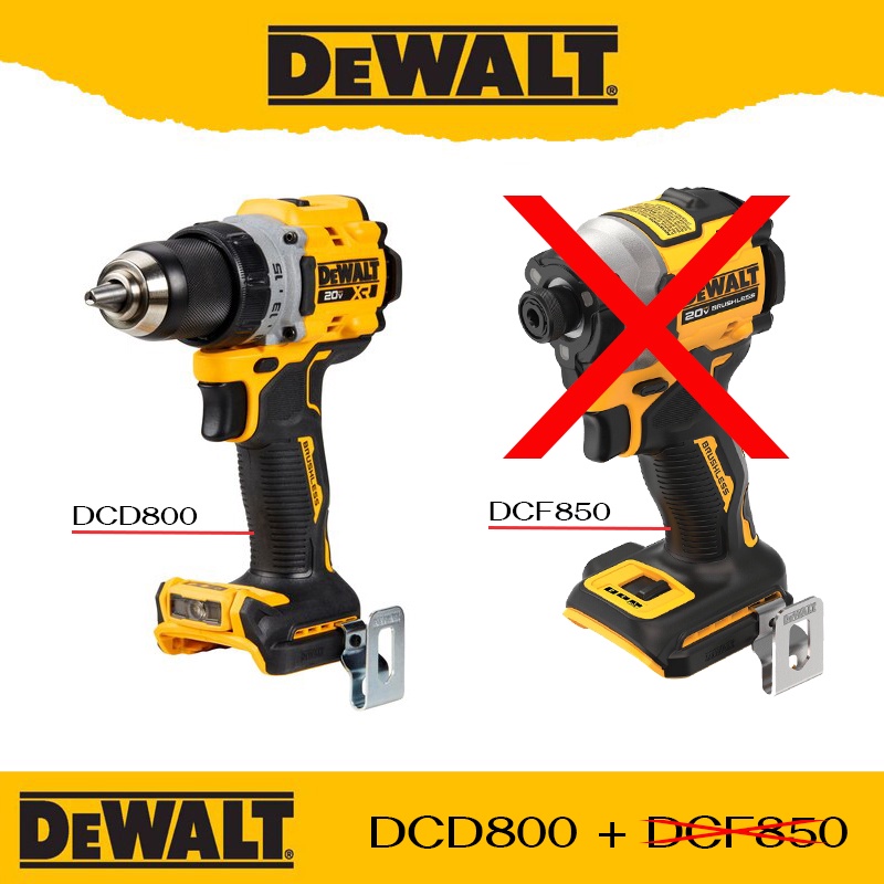 Dewalt DCD800N DCD800 DCD 800 สว่าน สว่านไร้สาย เฉพาะตัวเครื่อง 20V MAX ...