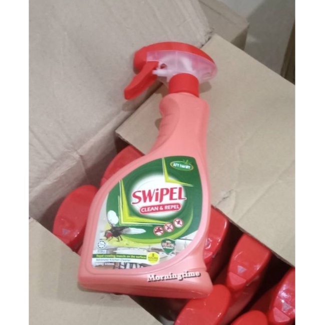 SWIPEL Clean and repel สเปรย์ทำความสะอาด 650 ml.กำจัดแมลงวัน มด แมลงสาบ ...