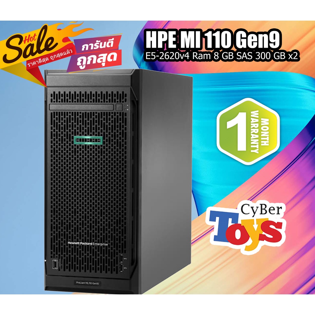 Server HP ProLiant ML110 Gen9 เซิร์ฟเวอร์ สินค้ามีประกัน | Shopee Thailand