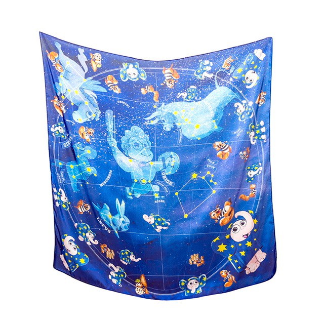 ‘Twinkle Stars Map’ ผ้าพันคอ | Shopee Thailand