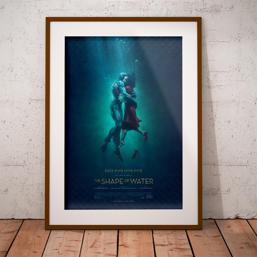 The Shape of Water Poster (2017) โปสเตอร์ เดอะ เชพ ออฟ วอเทอร์ ภาพขนาด ...
