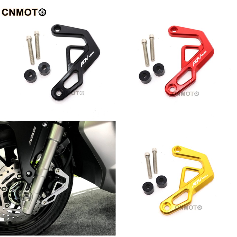 สําหรับHONDA ADV 150 160 2019-2024 ล้อหน้าCrash Slider Caliperฝาครอบป้องกันโมดูลบล็อกCNC ...
