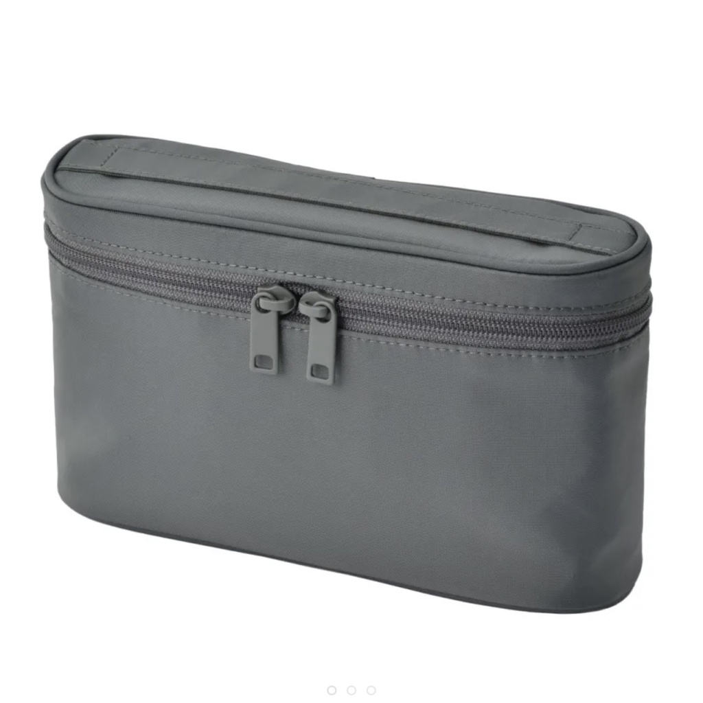 กระเป๋าเครื่องสำอาง มูจิ ไนลอน MUJI Nylon Pouch Handle Slim กระเป๋าใส่ ...