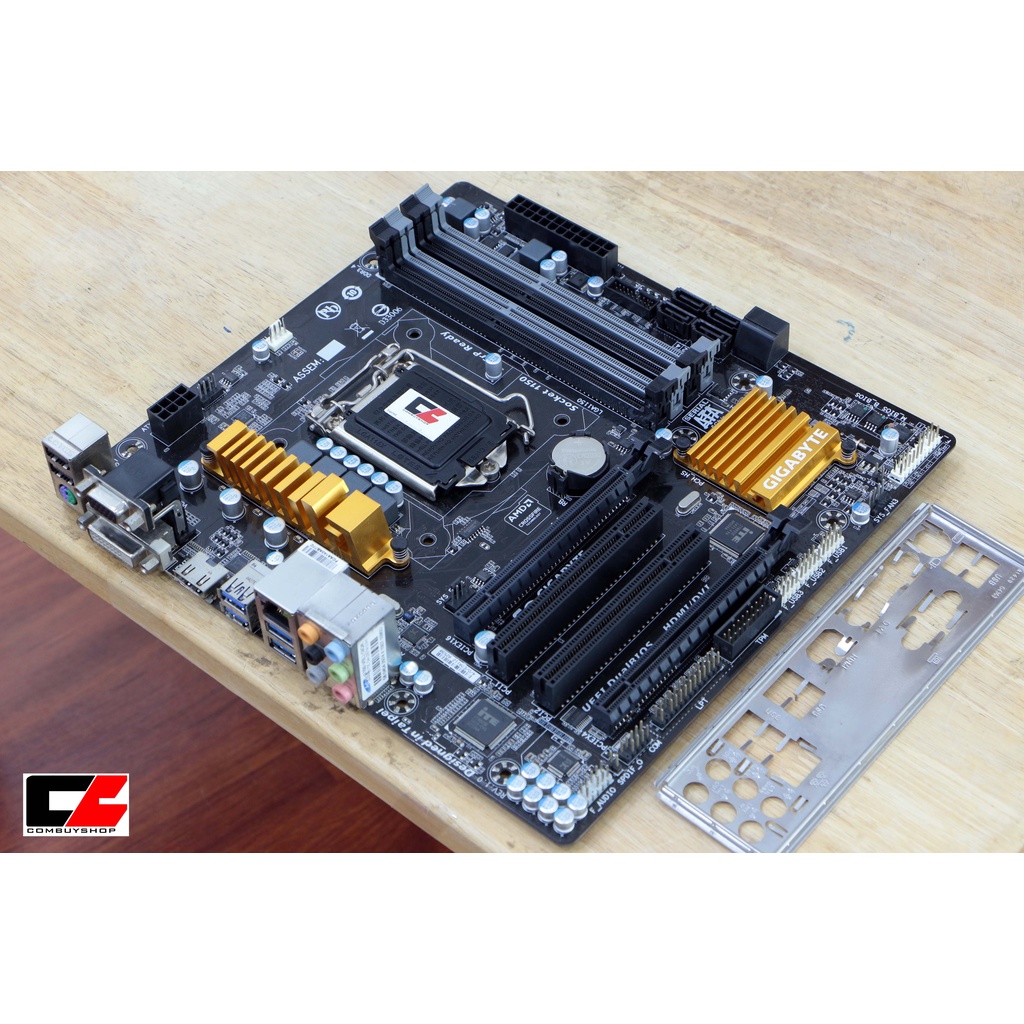 MB GIGABYTE GA-Z97M-D3H LGA1150 [ รองรับ CPU เจน 4 ทุกรุ่น ] | Shopee ...